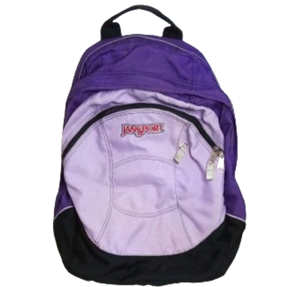 Jansport | Bags | Jansport Purple Black Rave 4 Pocket Backpack | Poshmark
